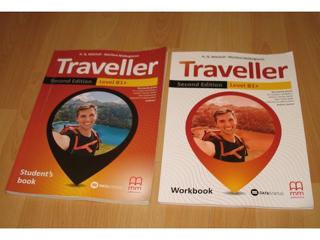 TRAVELLER B1+ UDZBENIK + RADNA SVESKA
