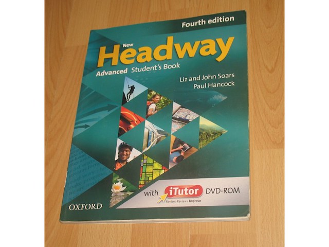 HEADWAY ADVANCED FOURTH EDITION UDZBENIK + DVD