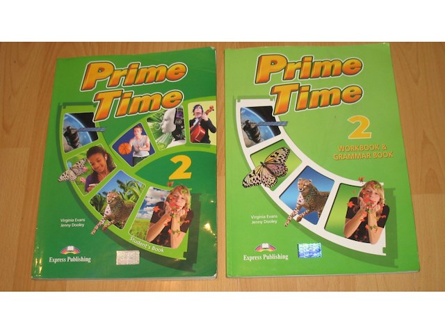 PRIME TIME 2 UDZBENIK + RADNA SVESKA