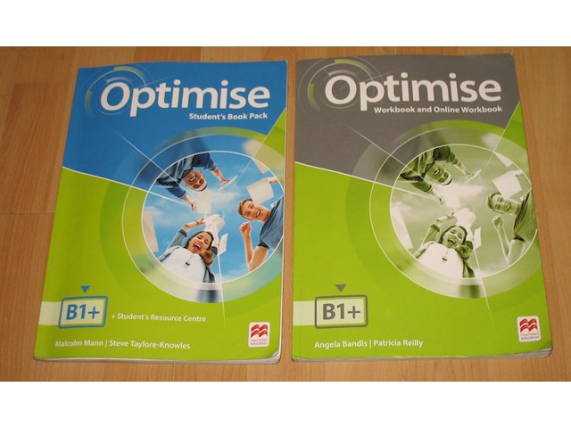OPTIMISE B1+ UDZBENIK + RADNA SVESKA