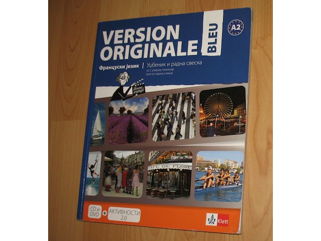VERSION ORIGINALE BLEU A2 KLET udzbenik i radna
