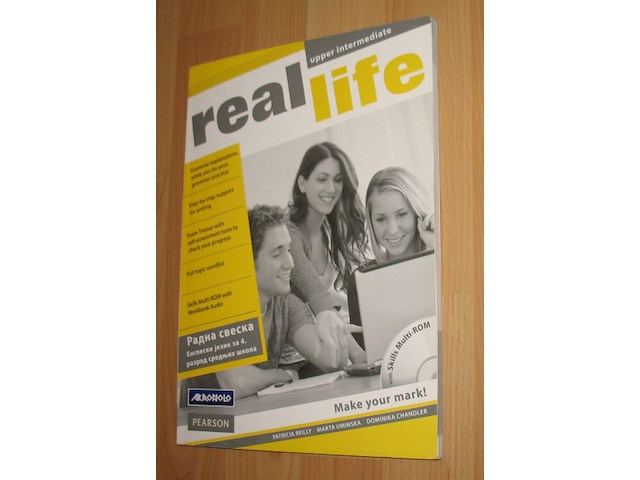 REAL LIFE UPPER INTERMEDIATE RADNA SVESKA + CD