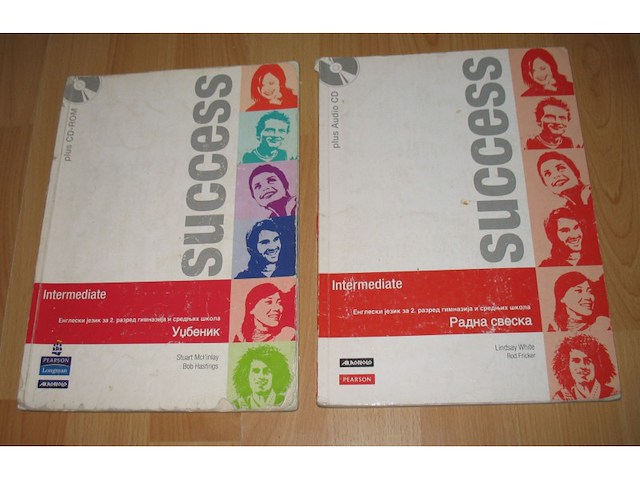 SUCCESS INTERMEDIATE UDZBENIK + RADNA + CD