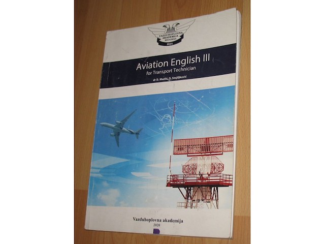 VA. AVIATION ENGLISH 3 Manic, Stojiljkovic