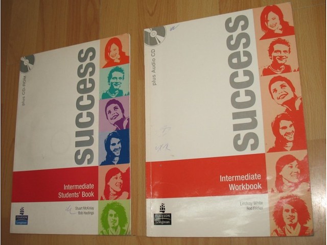 SUCCESS INTERMEDIATE UDZBENIK + RADNA SVESKA + CD