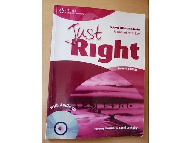 JUST RIGHT UPPER Intermediate RADNA SVESKA SECOND ed.
