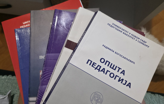 Knjige za I godinu Pedagoskog fakulteta
