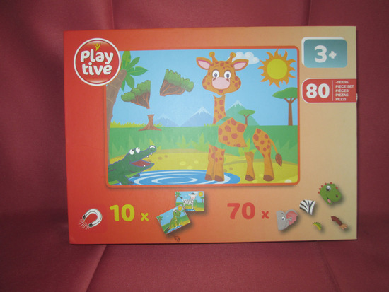 PUZLE NA MAGNET PLAY TIVE 3+