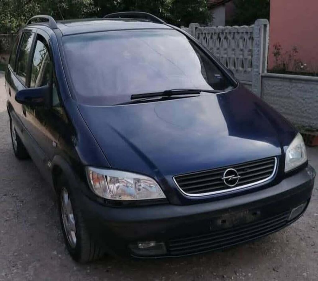 OPEL ZAFIRA 1.8 - KOMPLETAN AUTO U DELOVIMA | Z18XE MOTOR PLAVA
