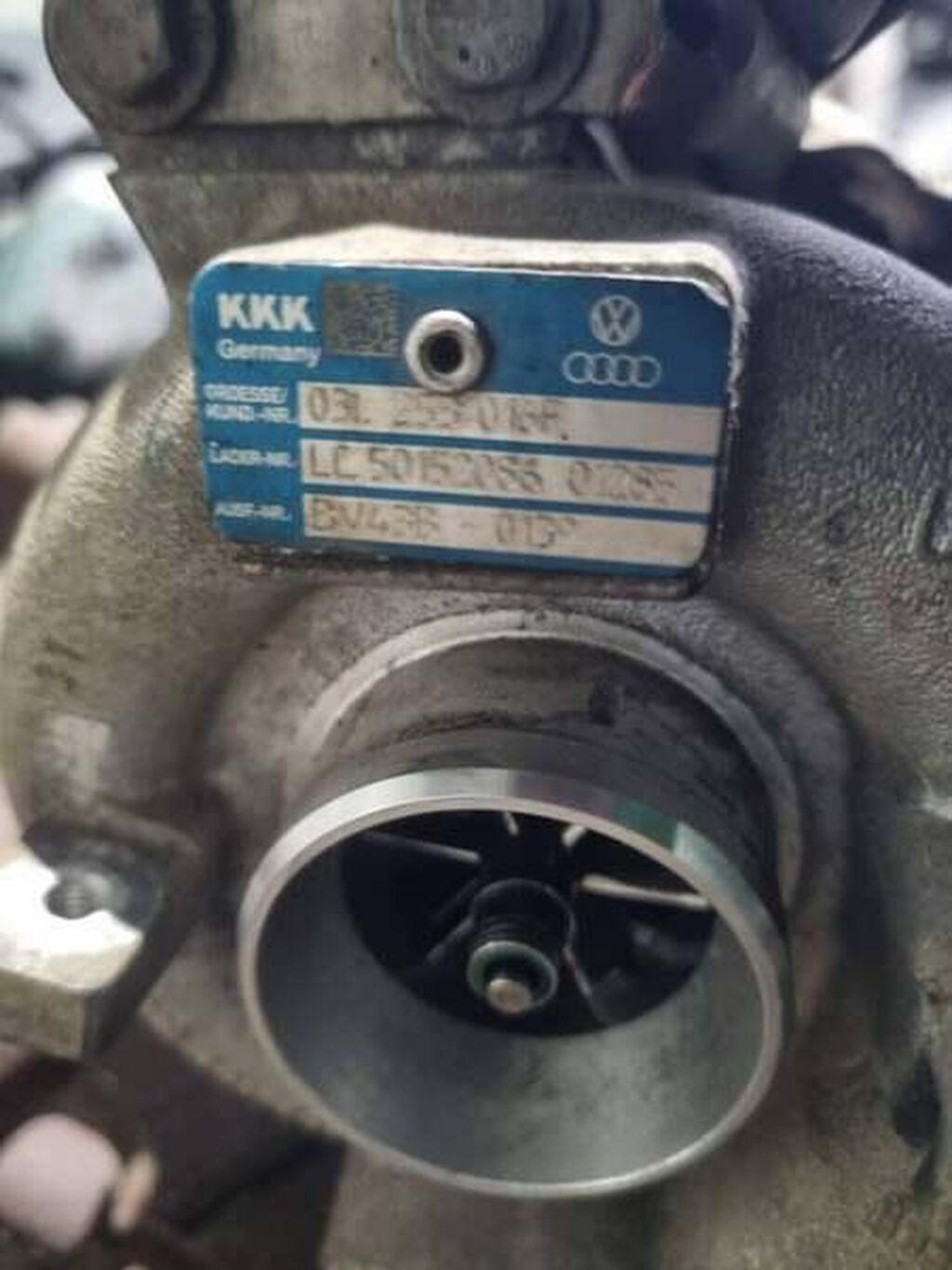 TURBINA 2.0TDI 110KS ZA VOLKSWAGEN PASSAT B6, GOLF 6 | Turbina