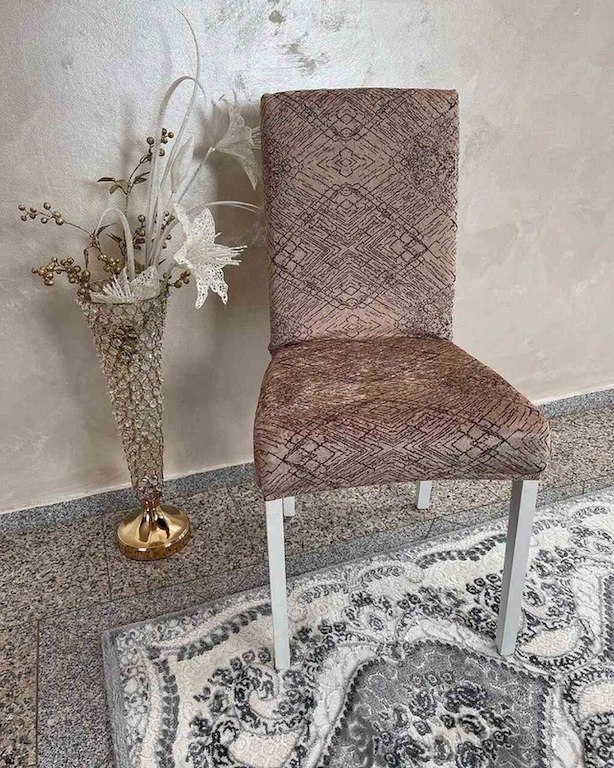 Plišane navlake za stolice bez karnera    6 komada-2200 dinara   G⚜️