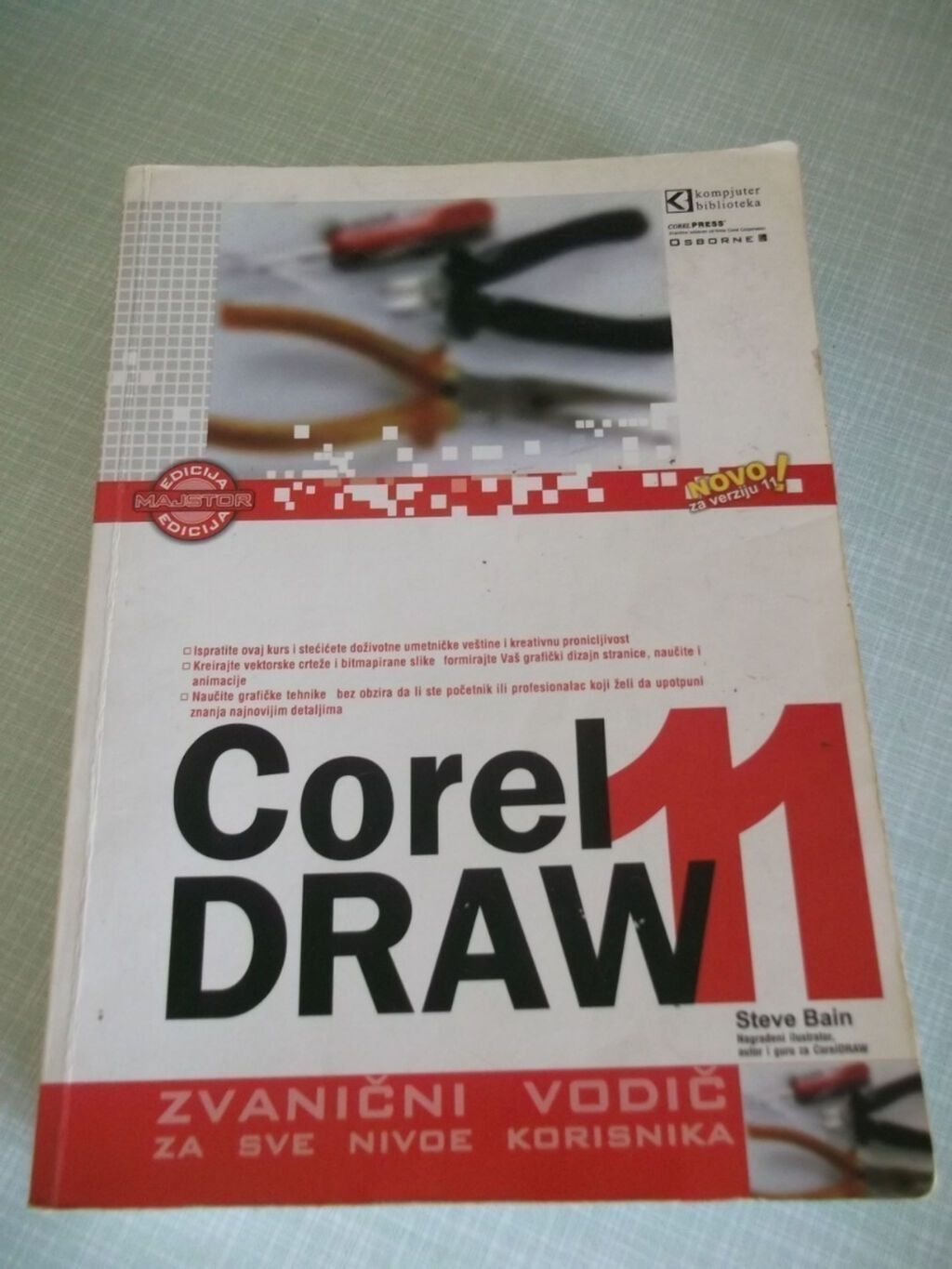 Corel Draw 11 - Steve Baine. Kao nova. Šaljemo Beksom