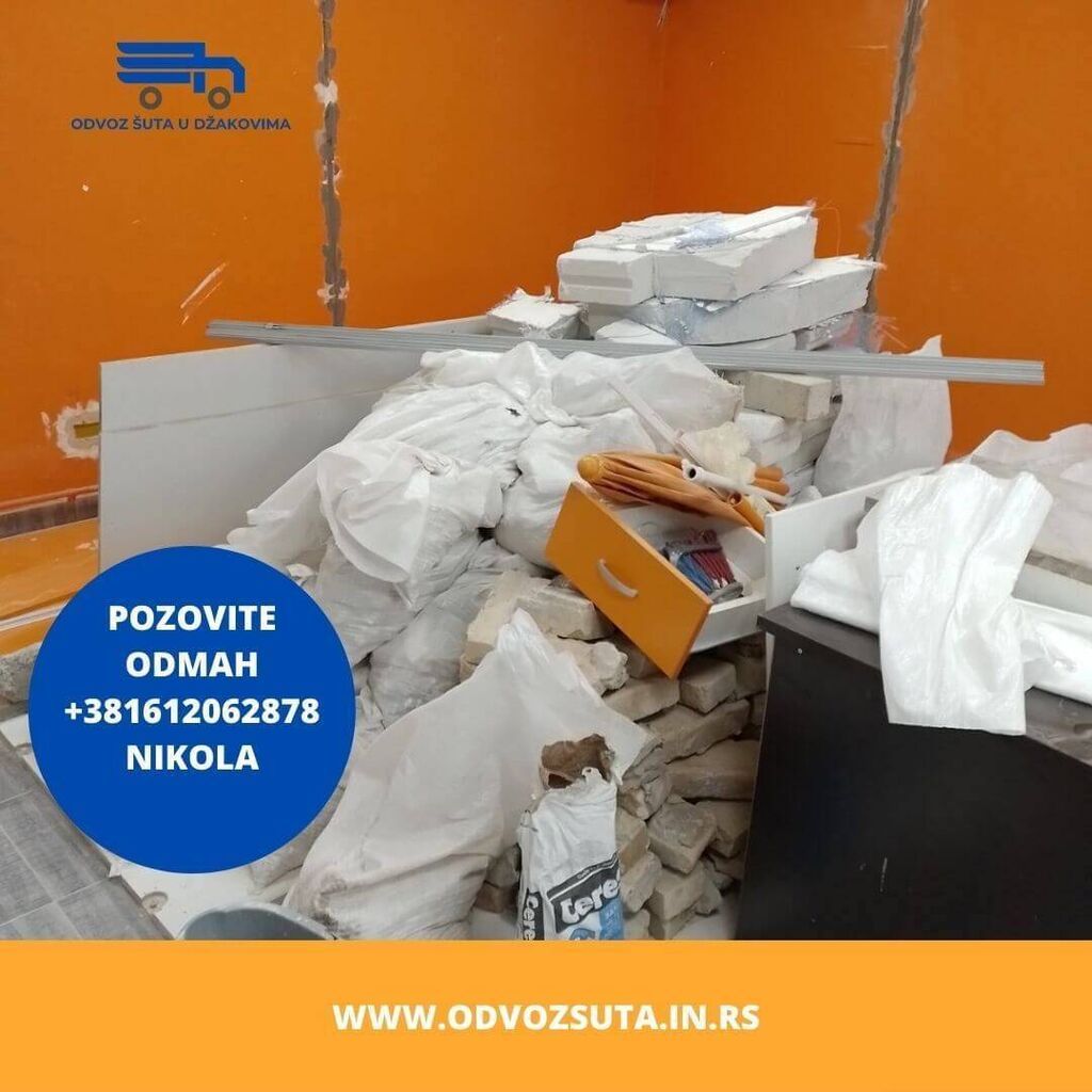 Odvoz šuta Beograd Odvoz šuta istog dana Odvoz šuta na legalnu