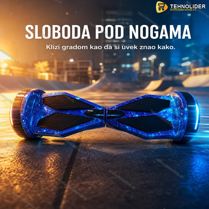 Električni hoverboard 8 inča — samobalansirajući skuter