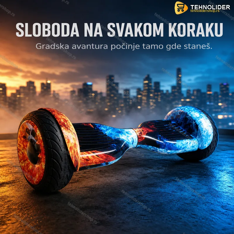 Električni skuter hoverboard 10 inča sa Bluetooth vezom