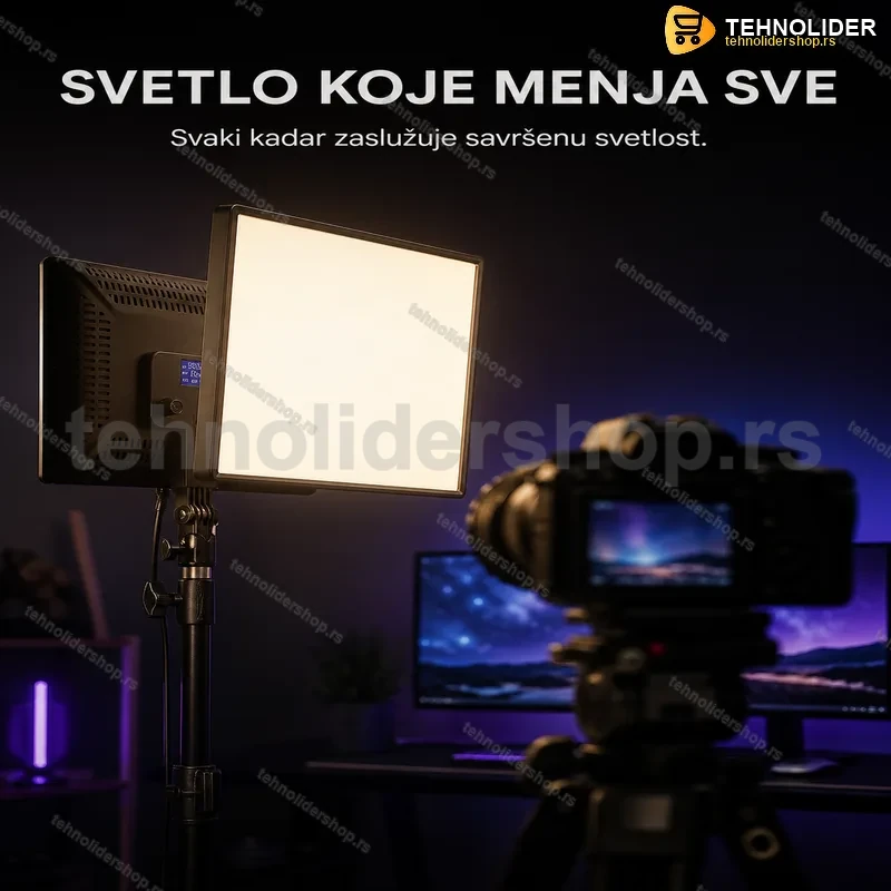 LED prsten za fotografisanje 18 inča sa daljinskim