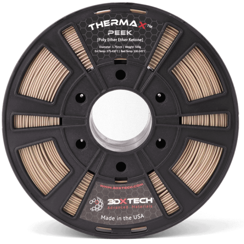 3DXTECH Thermax PEEK Filament 1,75mm 500g Natural