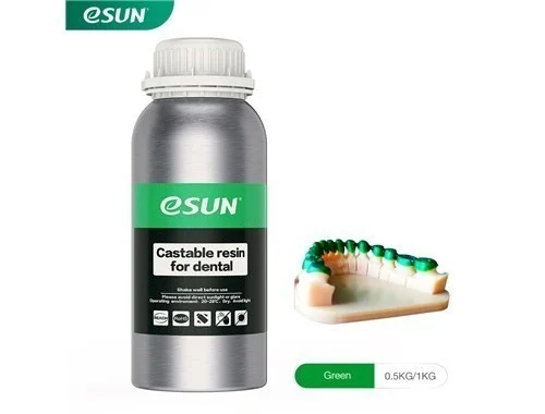 eResin LCD DENTAL CASTABLE 1kg ZELENA (GREEN)