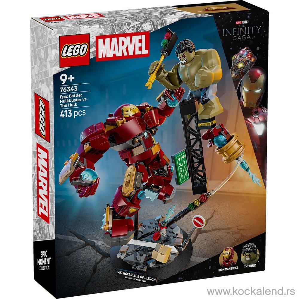 LEGO SUPER HEROES MARVEL EPIC BATTLE HULKBUSTER VS ENEMY
