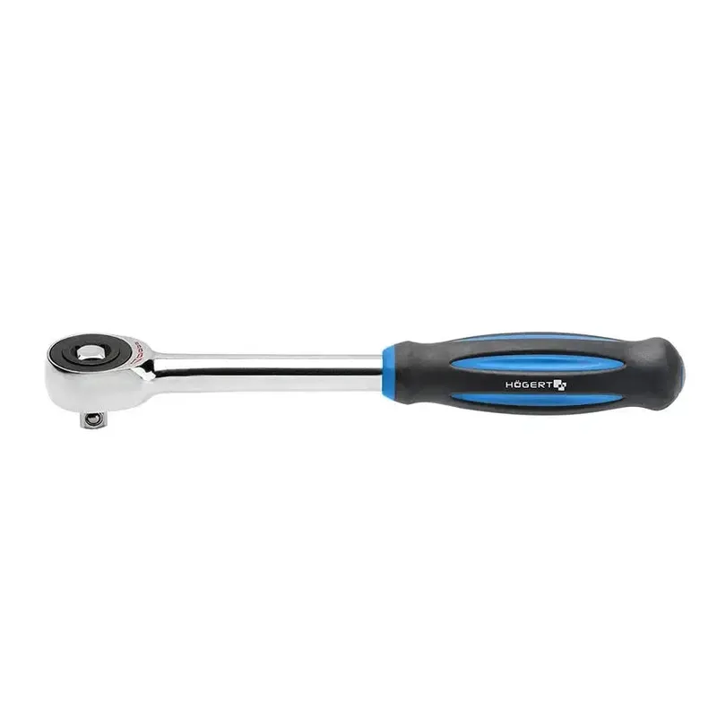 HÖGERT Račna nasadna 1/4" 60T — zglobna (swivel) glava
