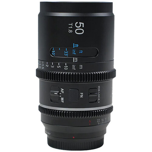 Sirui Astra T1.8 1.33x 50mm AF Full-Frame Anamorphic (Sony E/Nikon Z/Leica L, Blue ili Neutral Flares)
