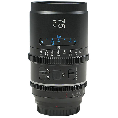 Sirui Astra T1.8 1.33x 75mm AF Full-Frame Anamorphic (Sony E/Nikon Z/Leica L, Blue ili Neutral Flares)