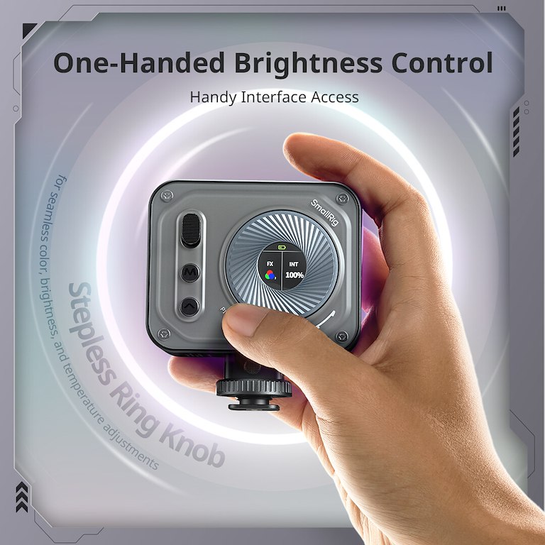 SmallRig Vibe P108 Pro mini LED Video Light 4661