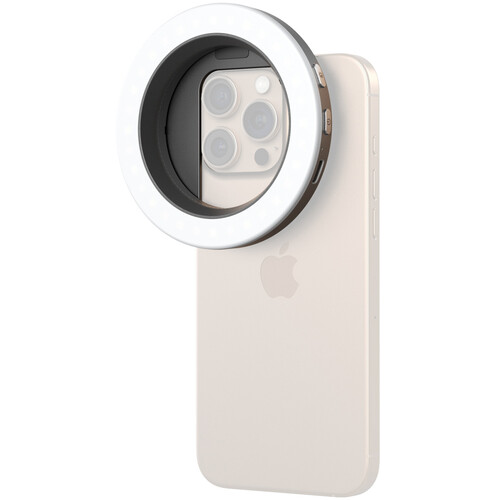 SmallRig Vibe P30 LED Video Ring Light with Universal 67mm Threaded Filter Adapter 5203