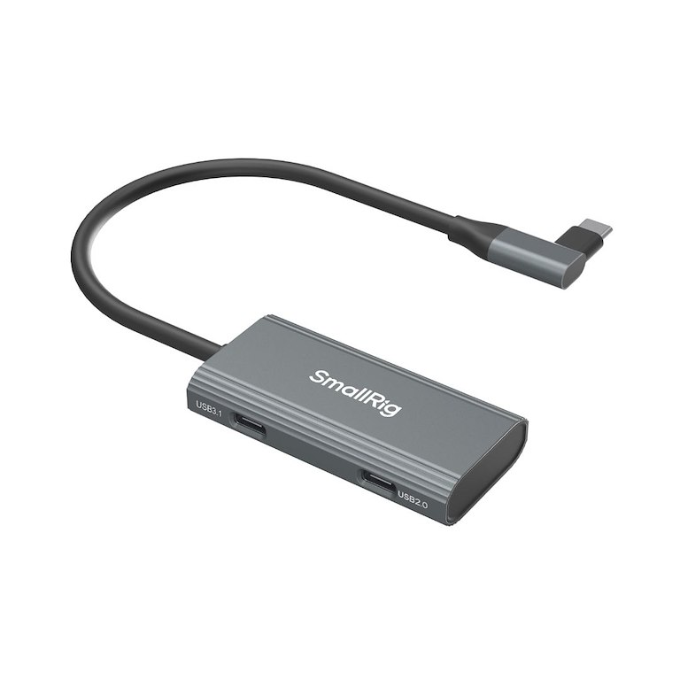 SmallRig USB-C Hub 4-in-1 PD/USB-C 3.1/USB-C 2.0 with Audio Adapter for iPhone 17 Series/Android 4411