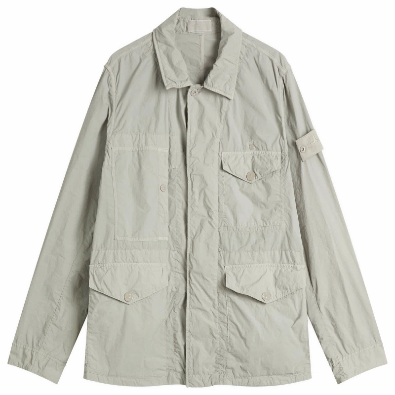 STONE ISLAND NYLON SMERIGLIATO GHOST JAKNA SIVA