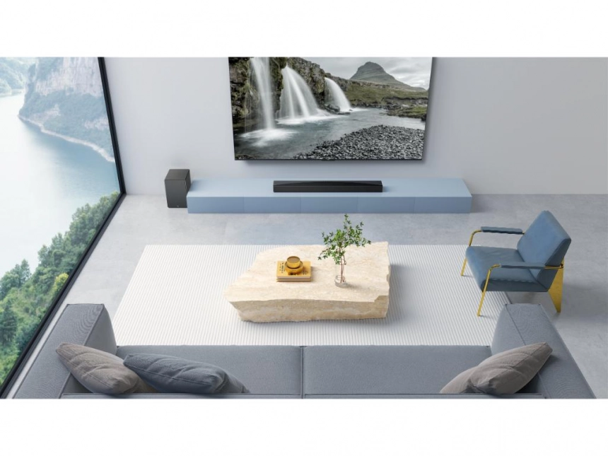 Soundbar TCL Q65H/Wireless SW/DTS:X/Dolby Atmos/580W/96dB/AI sonic/crna