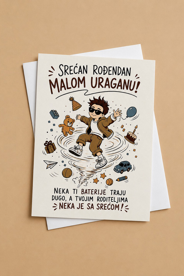 ČESTITKA MALI URAGAN