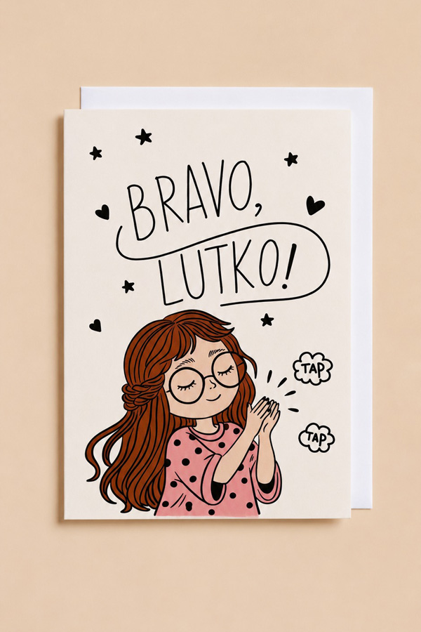 ČESTITKA BRAVO LUTKO