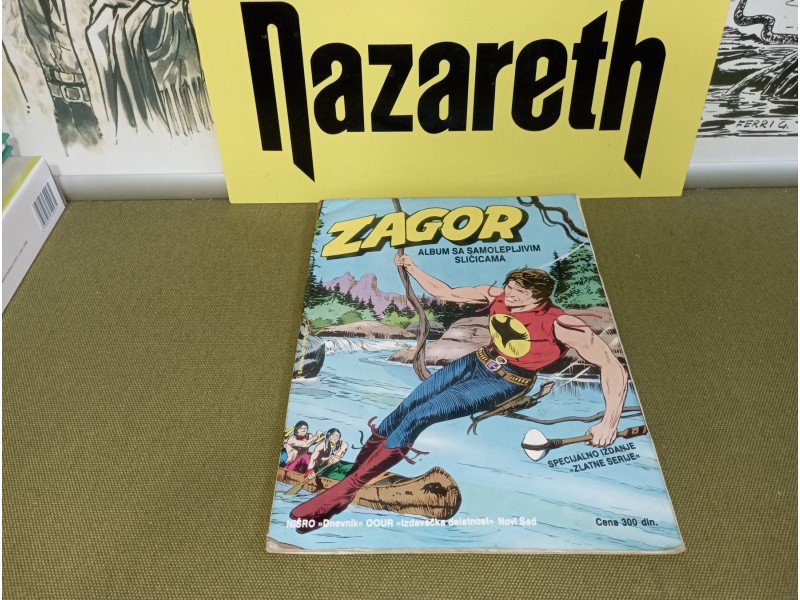 ZAGOR-album sa samolepljivim sličicama (100% popunjen)
