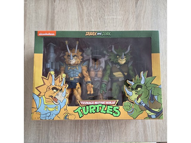 TMNT Neca box set Zarax and Zork