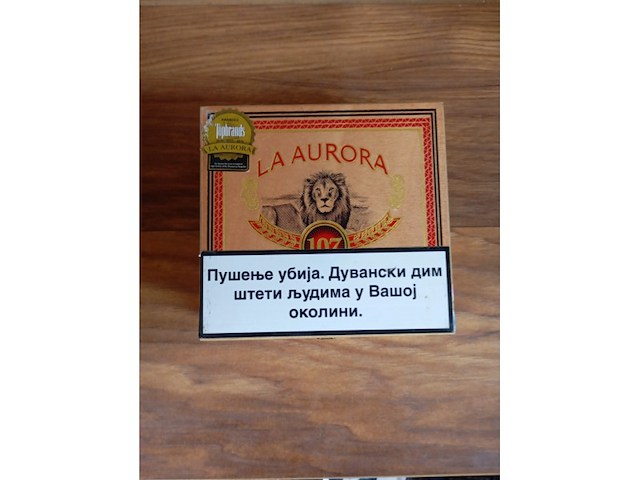 La Aurora drvena kutija