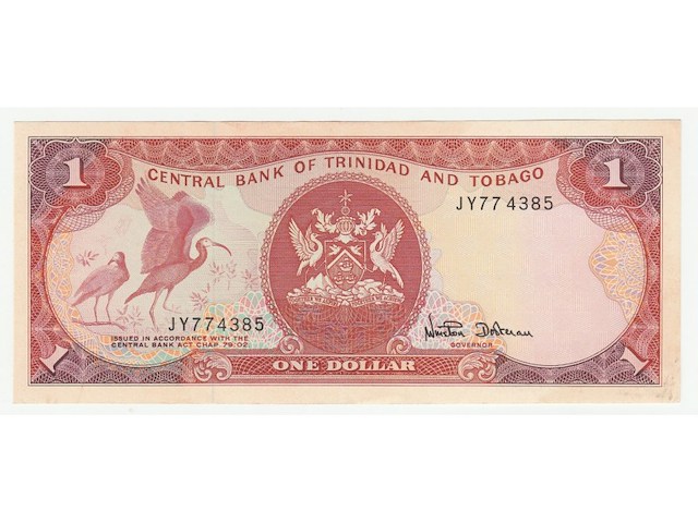 1 Dollar, Dolar - 1985 - Trinidad and Tobago