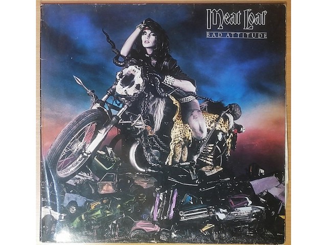 LP MEAT LOAF - Bad Attitude (1984) Germany VG+/VG-