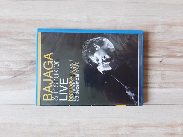 Bajaga i instruktori - Live, Beogradska arena 2006 DVD
