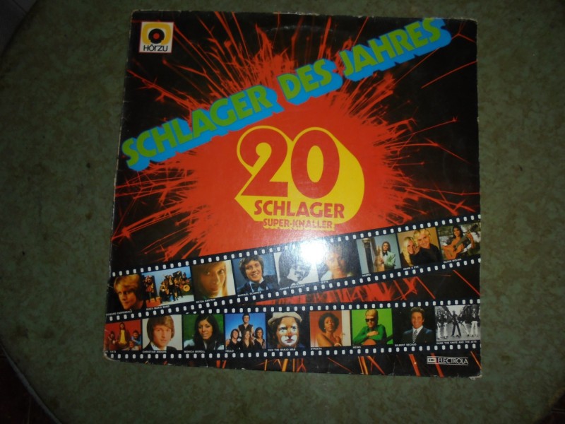 ZA KOLEKCINARE, LP PLOČA *20 SCHLAGER...*