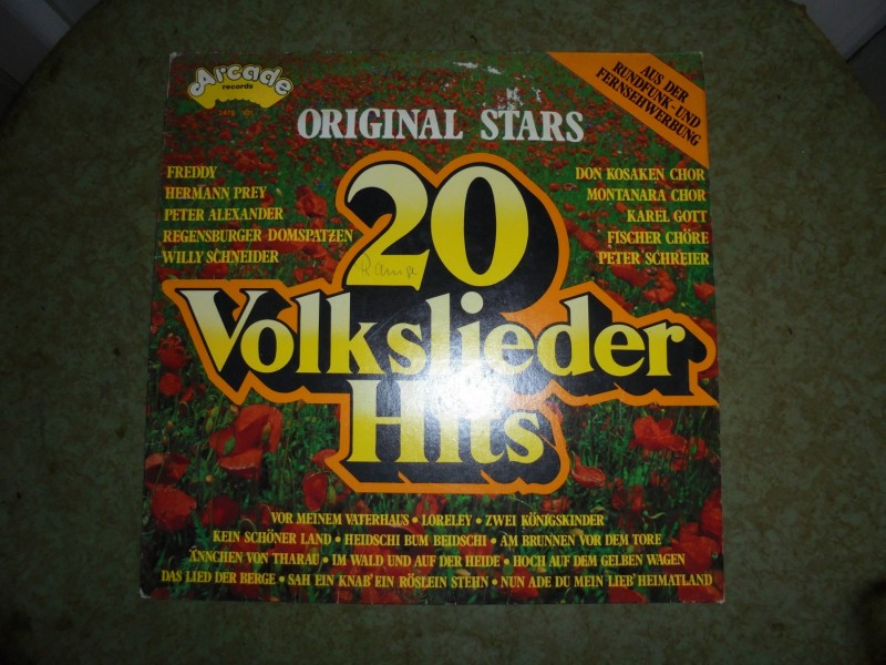 ZA KOLEKCIONARE, LP PLOČA *ORIGINAL STARS 20 ...HITS*
