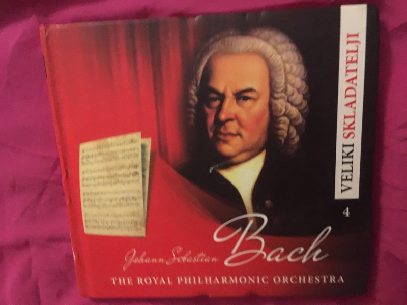 Johann Sebastian Bach CD i knjizica