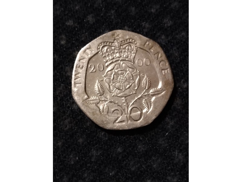 20 penija 2000 velika britanija