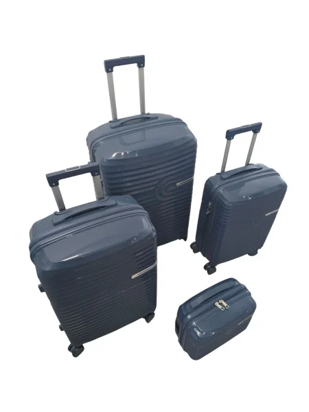 Prolinetech set putničkih kofera 4/1 plt/ks-mblu misty blue ( PLT/KS-MBLU )