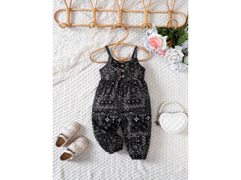 Pantalone-kombinezon za bebe devojcice 74-80 NOVO