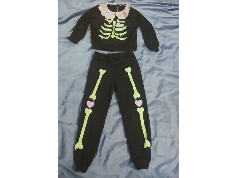 H&M Halloween trenerka, komplet, vel 122