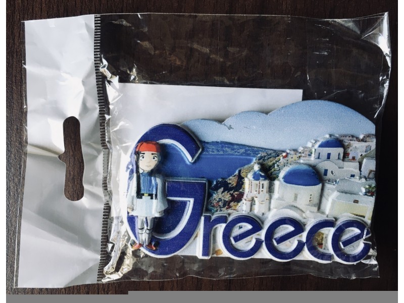 Suvenir iz Grčke, magnet, novo u pakovanju