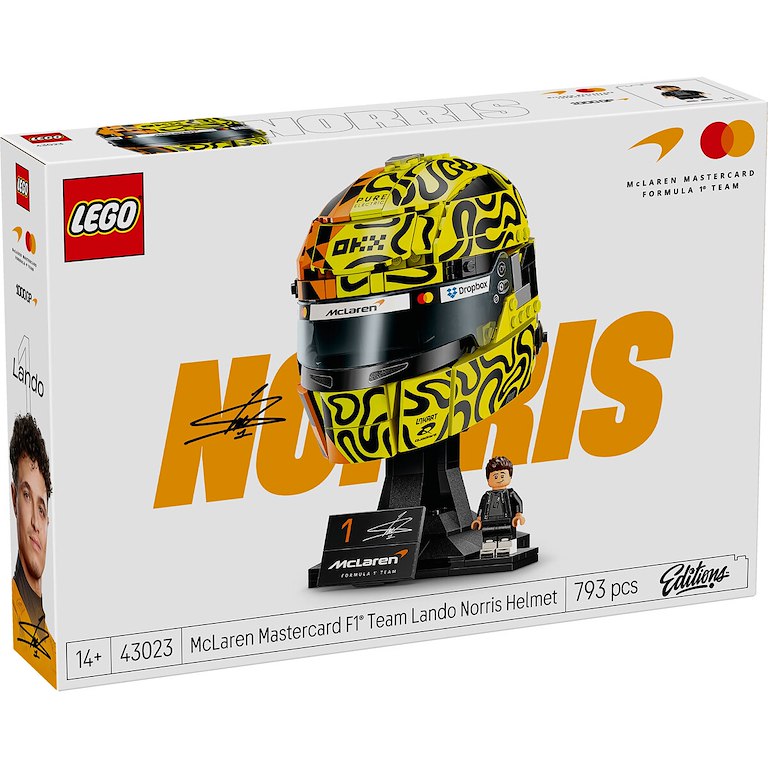LEGO McLaren Mastercard F1® Team kaciga Lando Norris 43023ID: EK000873186
