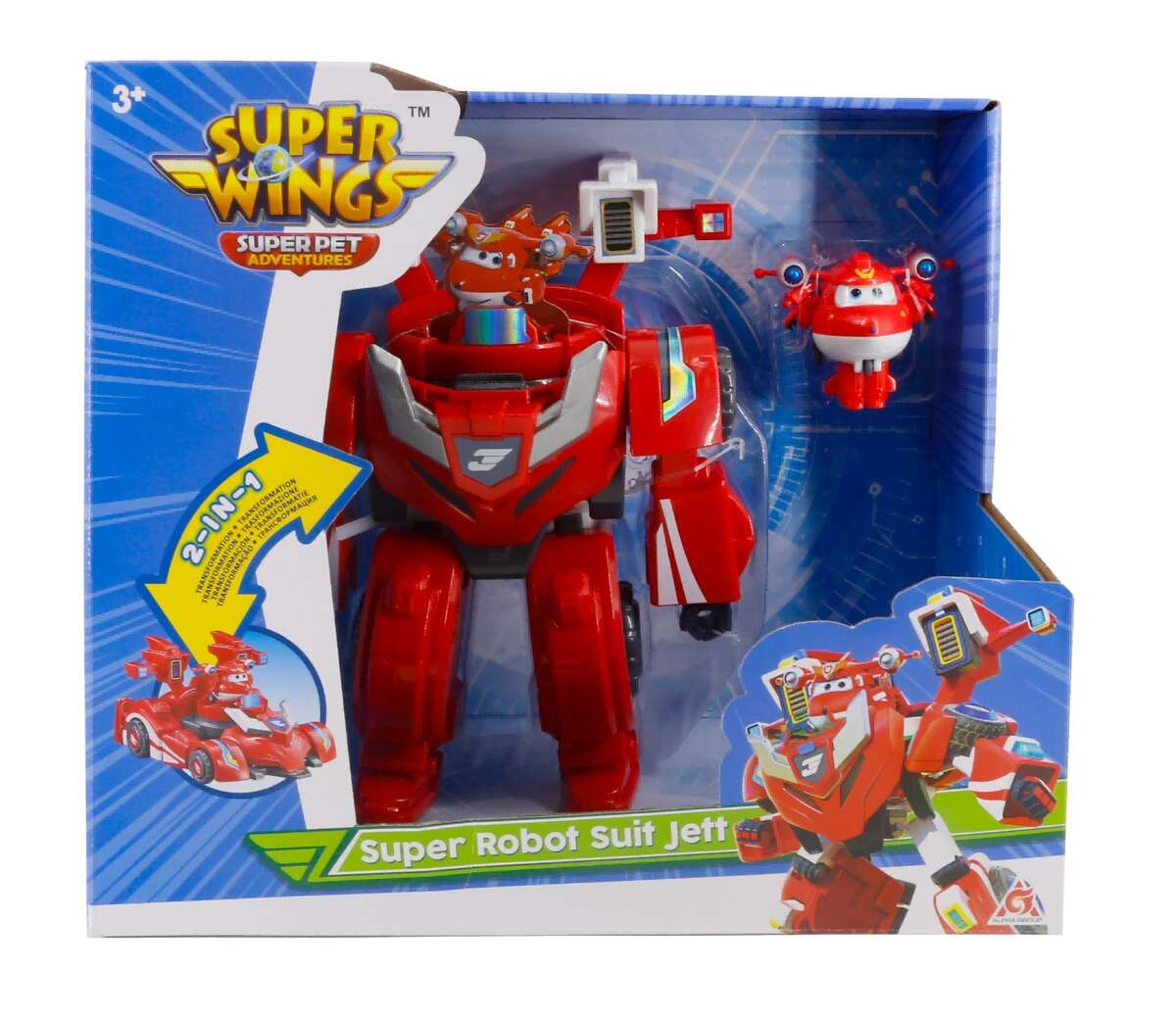 SUPER WINGS Super robotsko odelo JettID: EK000707260