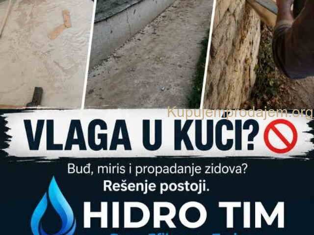   Hidroizolacija vlažnih kuća